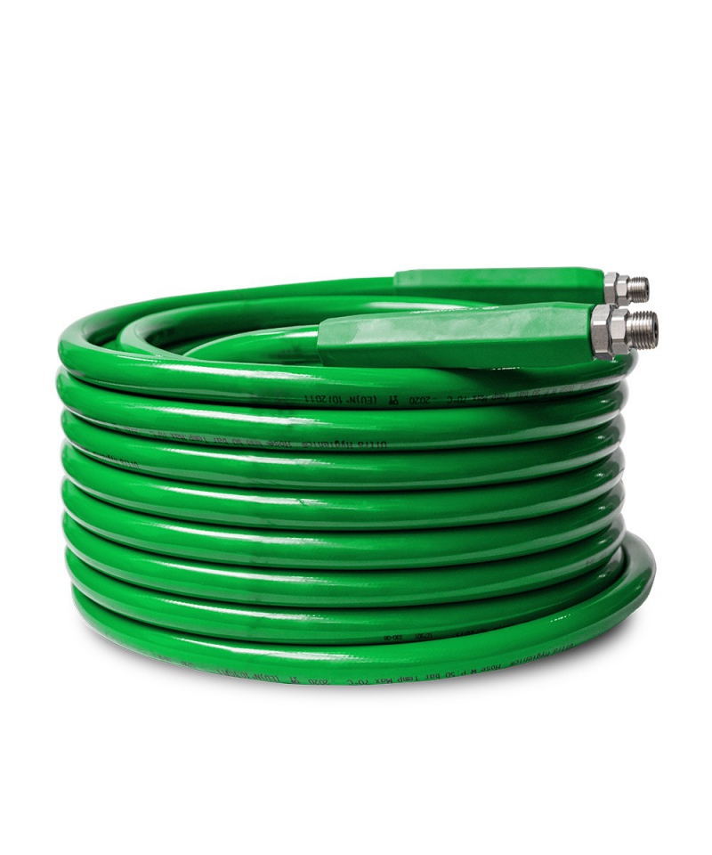 Ultra Hygienic antimicrobial hose assembly, clamped, GZ 1/2 inch, 2 ...