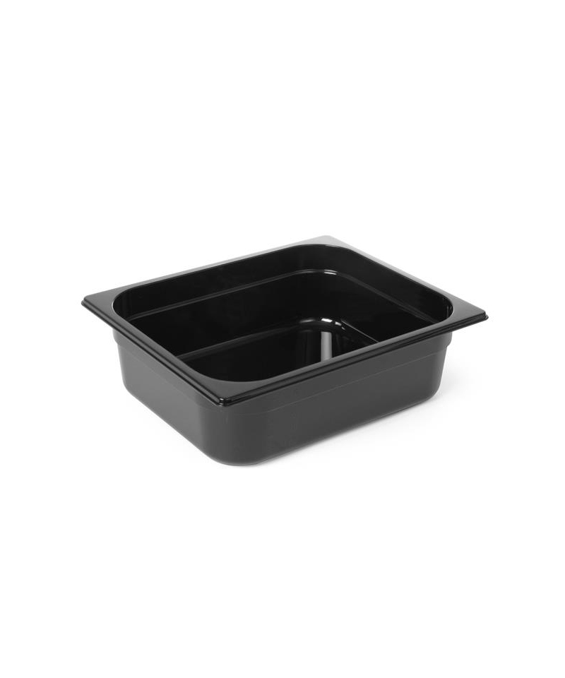 Pojemnik GN 1/2 z czarnego poliwęglanu 200mm - Wamma
